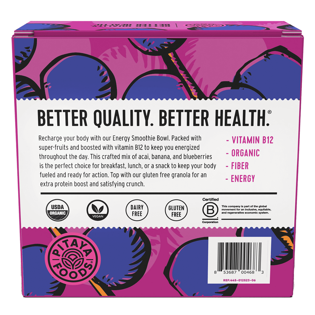 Organic Energy Smoothie Bowl