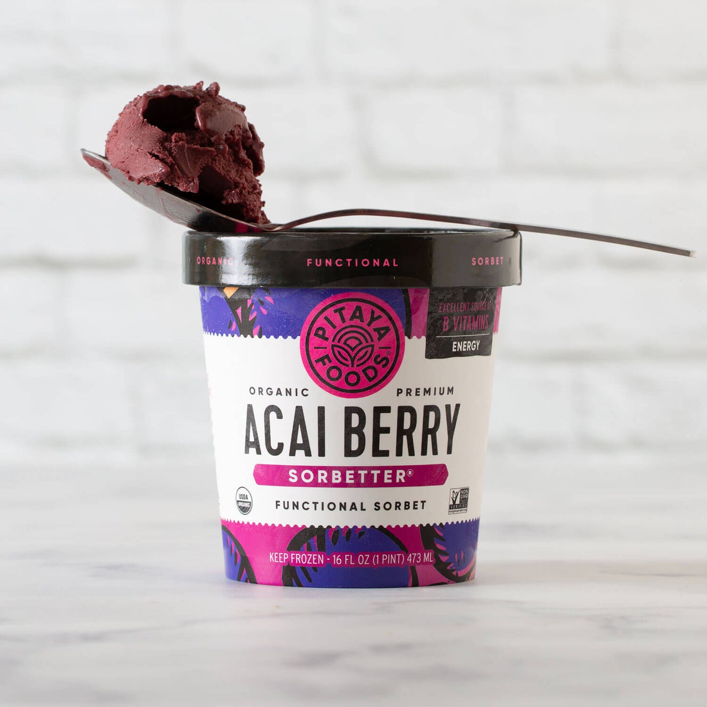Organic Acai Berry Sorbetter® Sorbet Pint