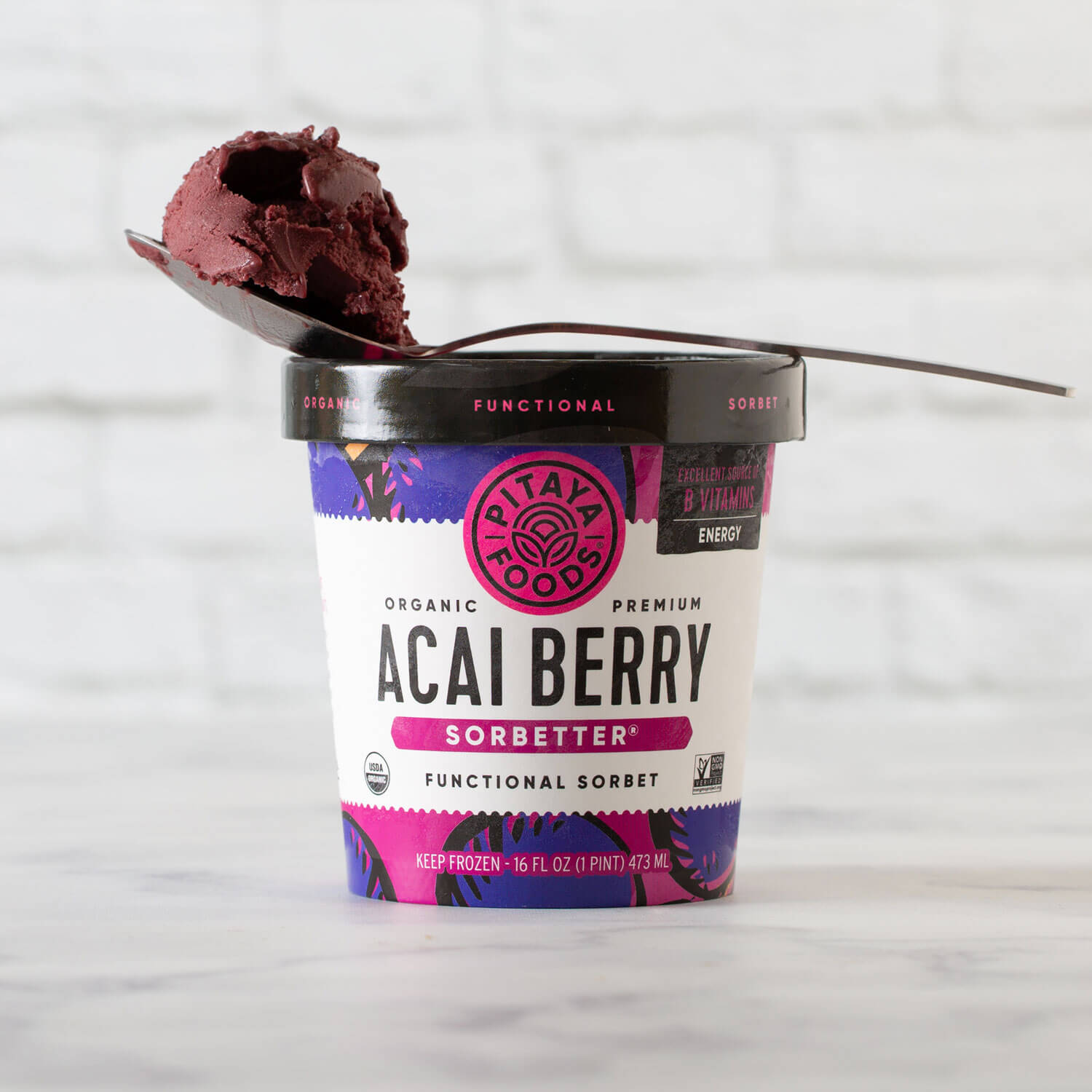 Organic Acai Berry Sorbetter® Sorbet Pint