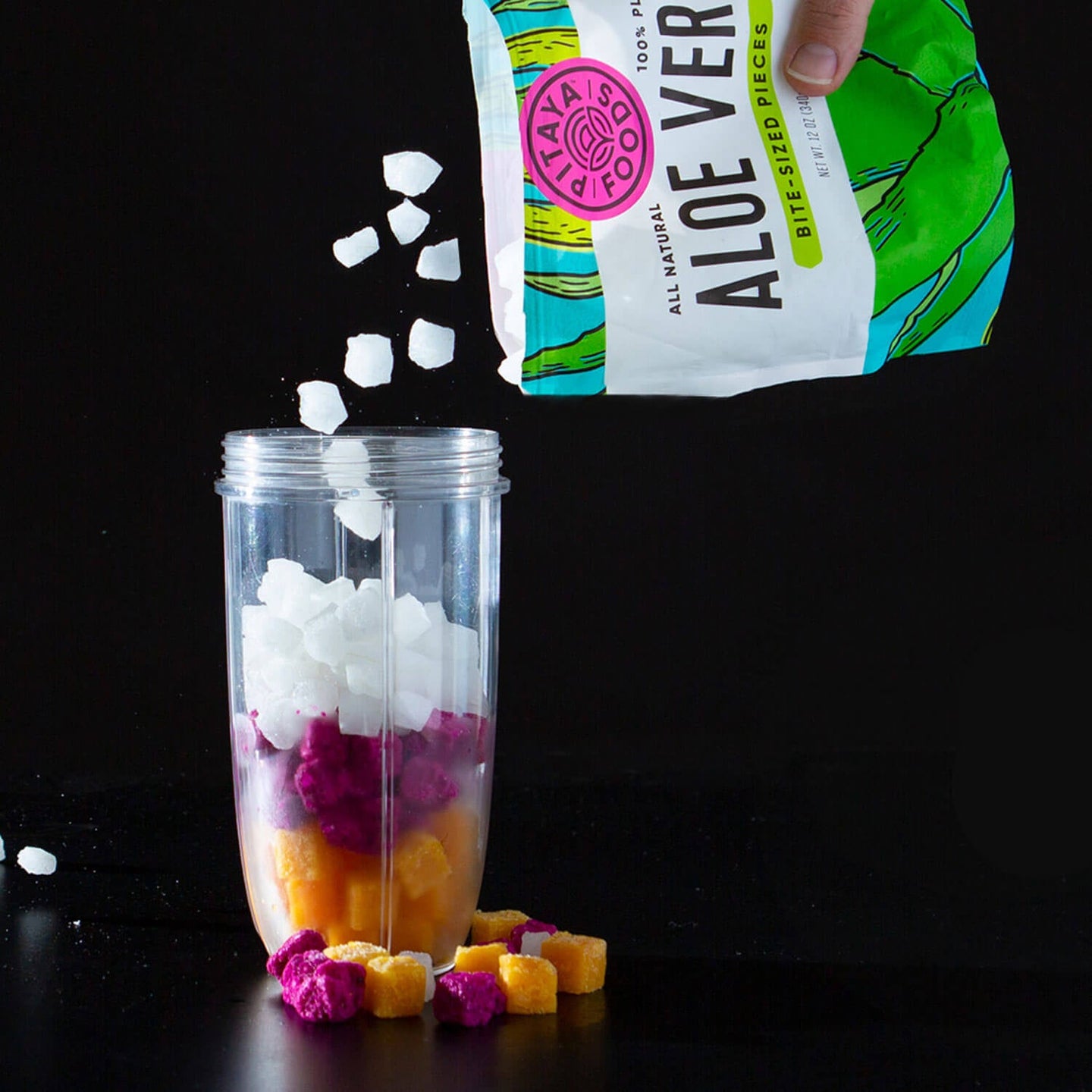 Organic Aloe Vera Bite-Sized Pieces