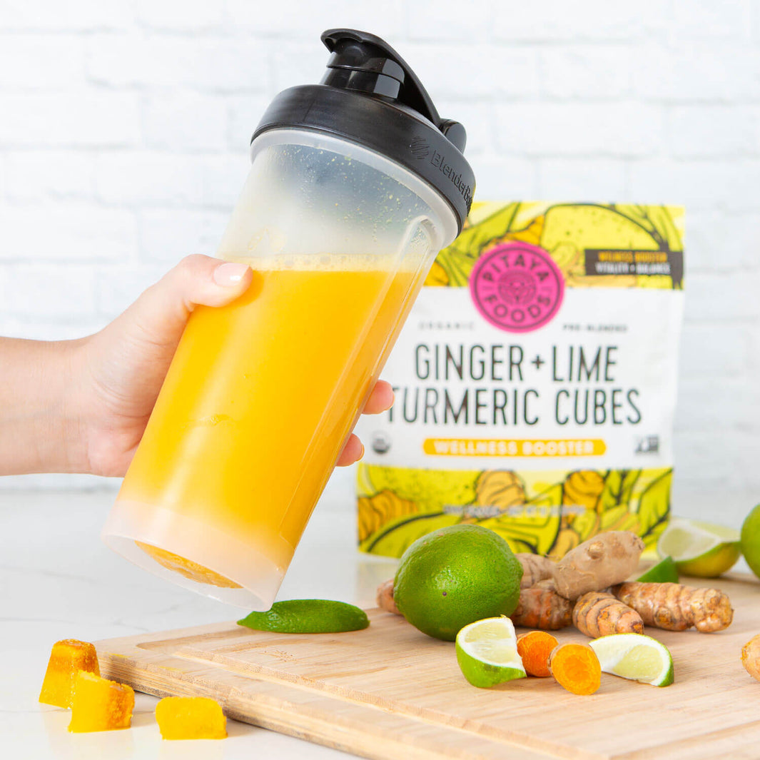 Organic Ginger Lime Turmeric Wellness Booster