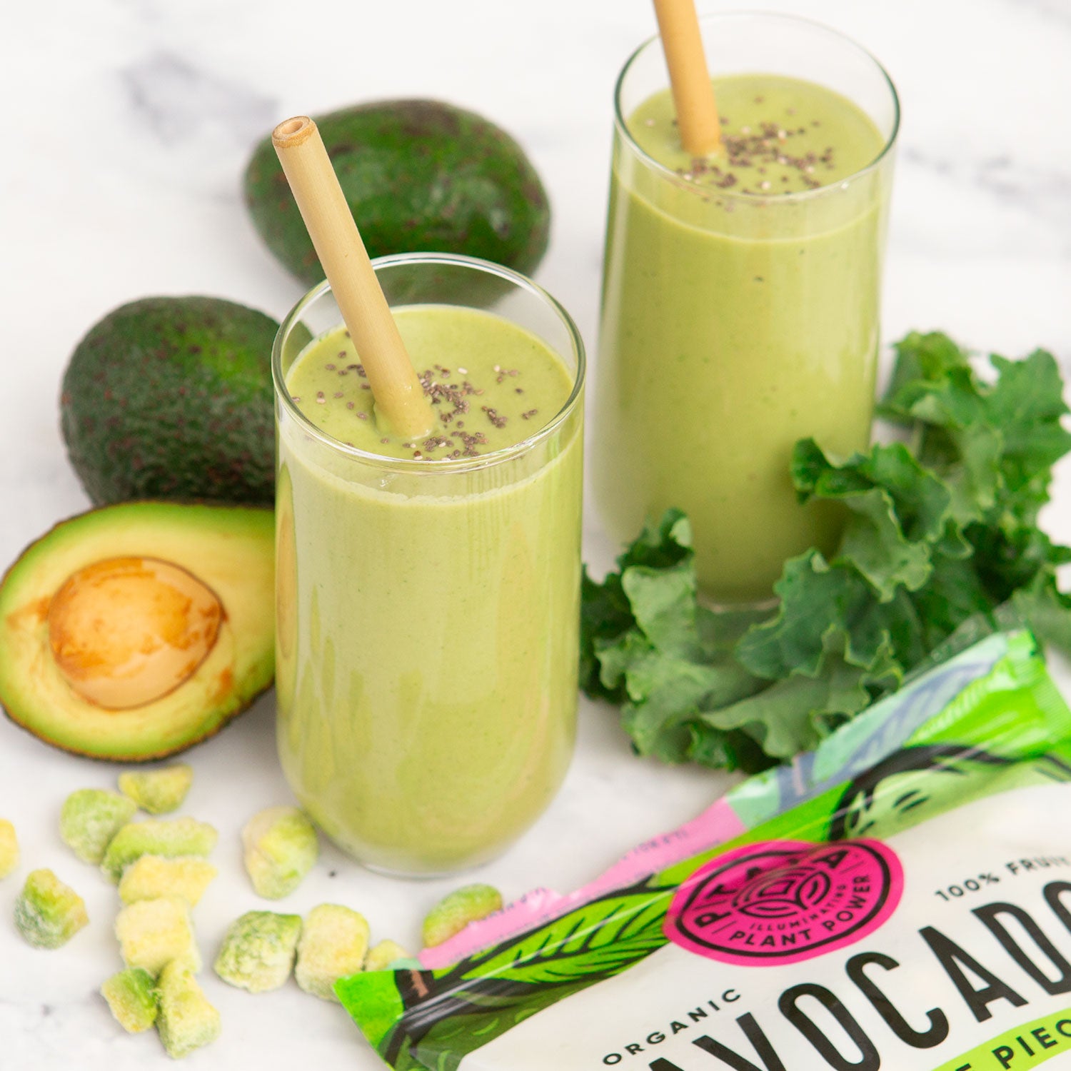 Organic Avocado Bite-Sized Pieces